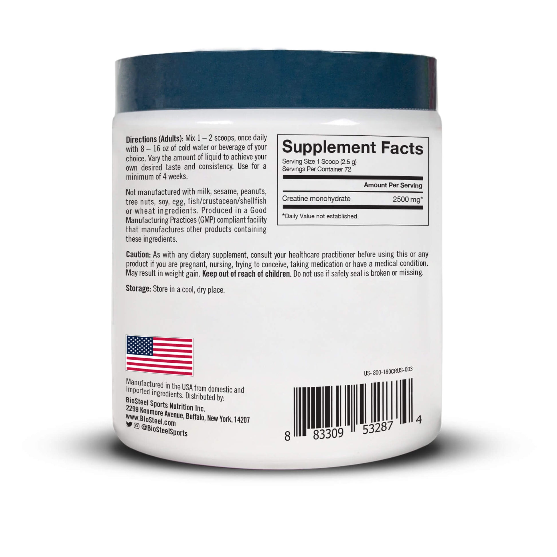 Creatine - 72 Servings – BioSteel