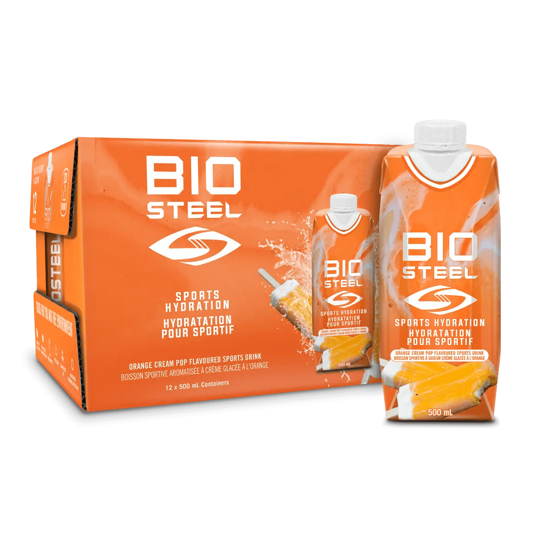 Sports Drink / Orange Cream Pop - 12 Pack – BioSteel – Canada