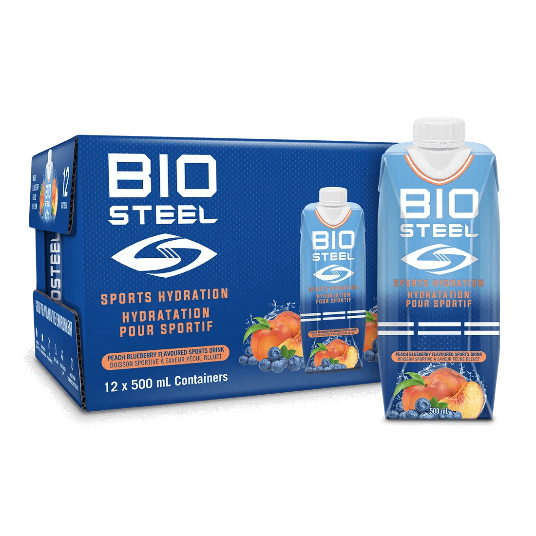 Sports Drink / Peach Blueberry - 12 Pack – BioSteel – Canada