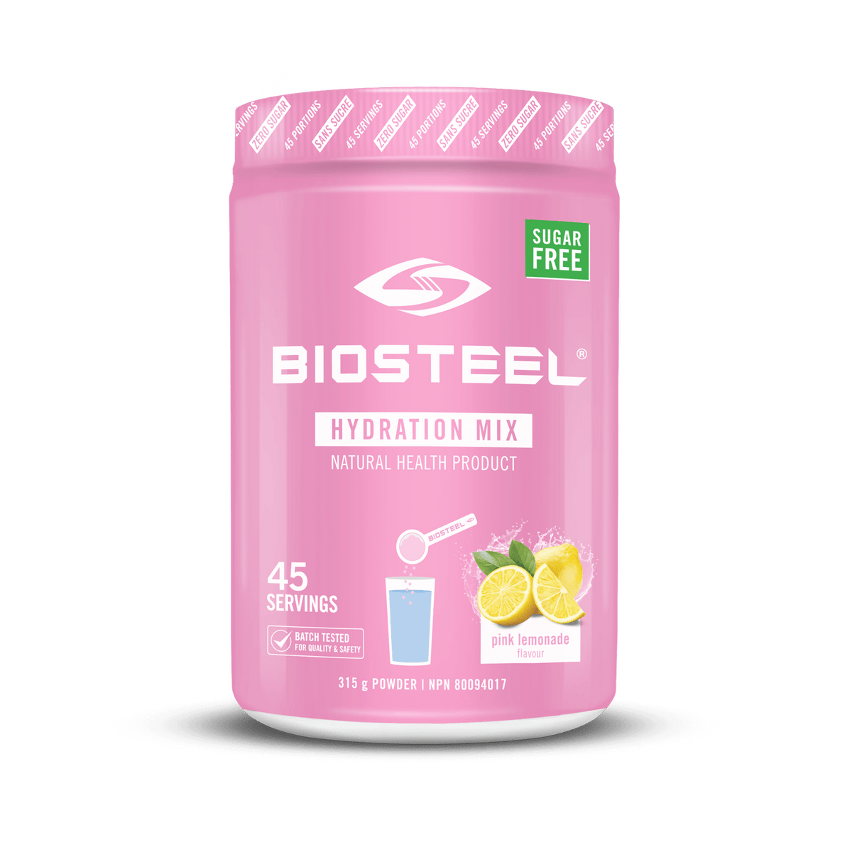 HYDRATION MIX / Pink Lemonade - 45 Servings – BioSteel – Canada