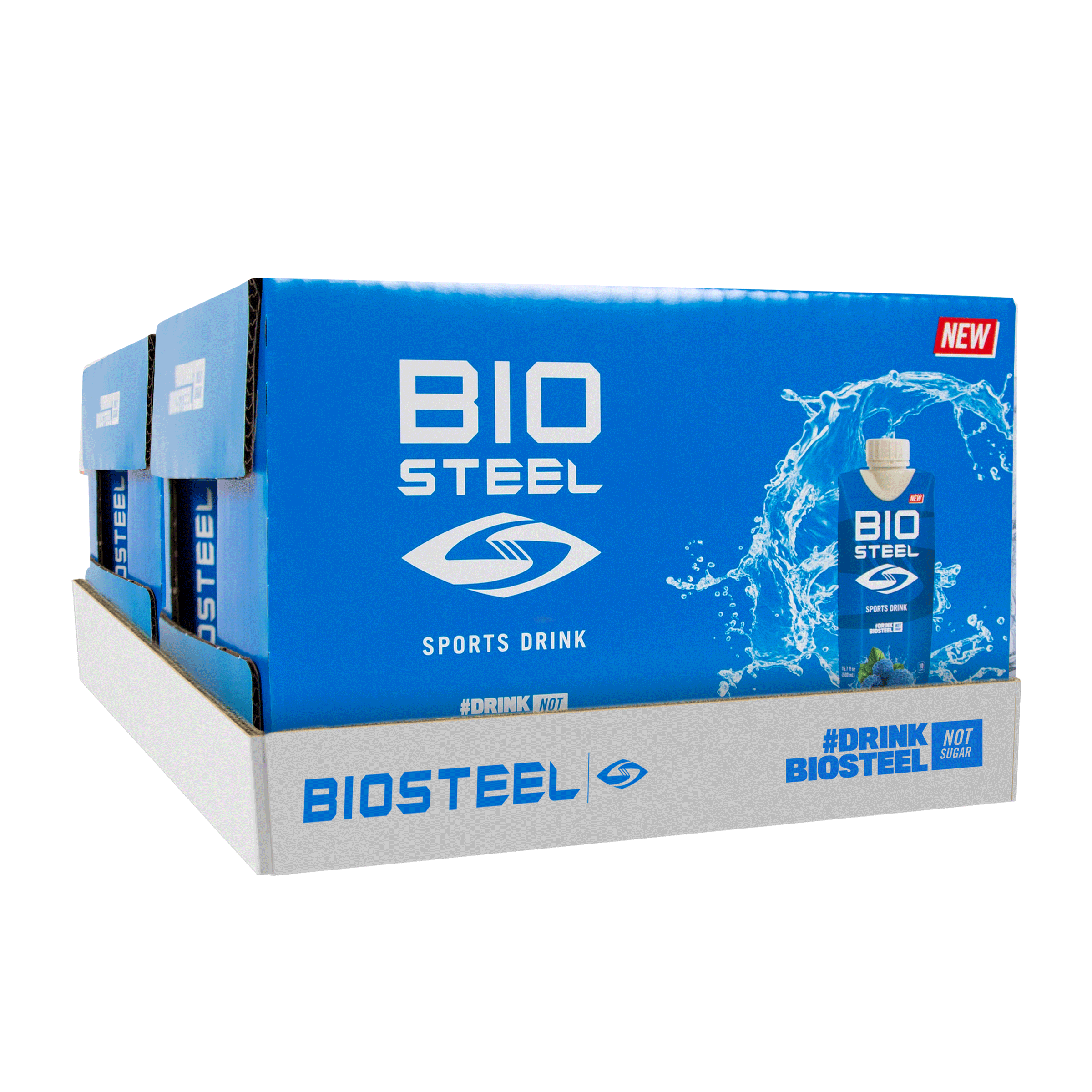 SPORTS DRINK / Blue Raspberry 6x4 – BioSteel