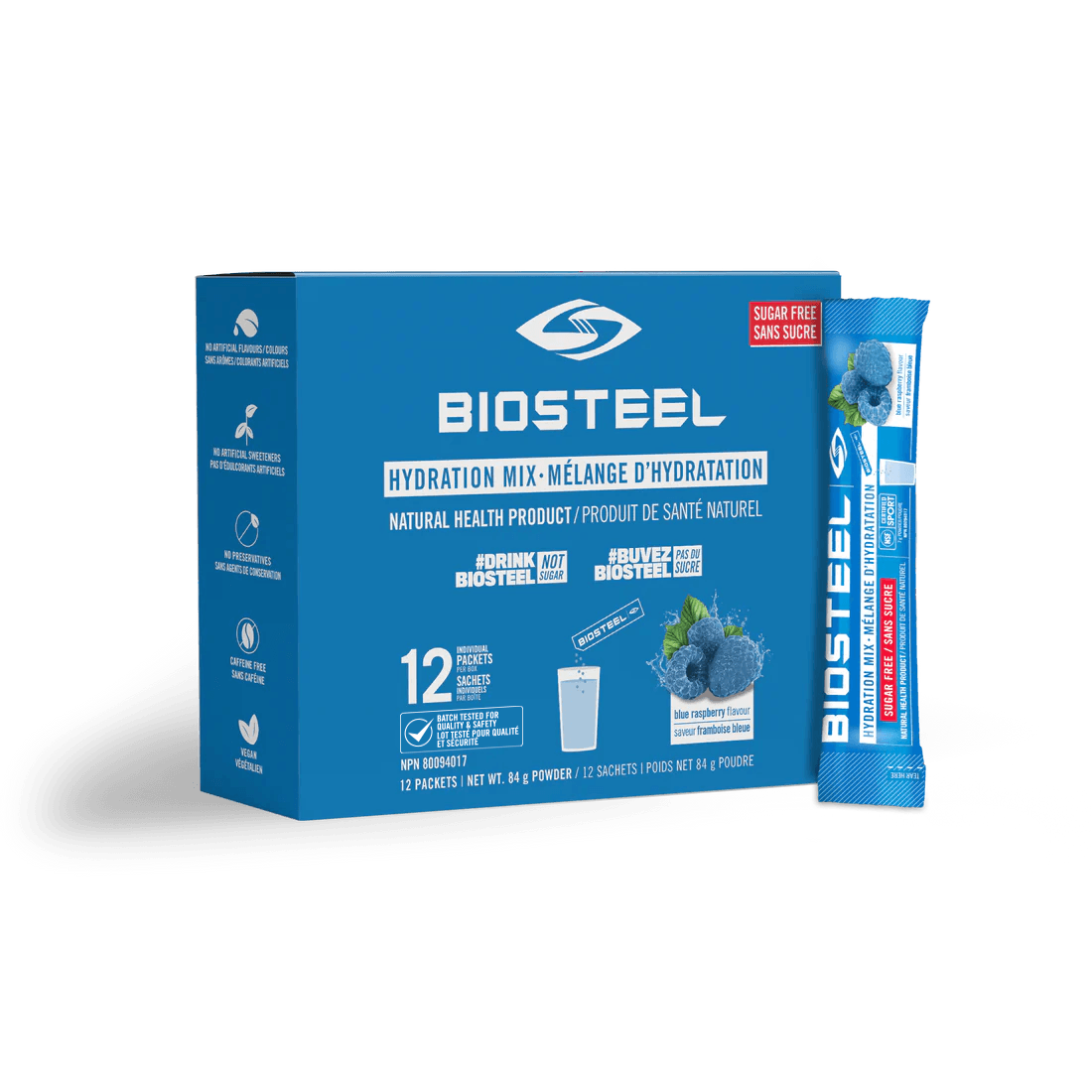 HYDRATION MIX / Blue Raspberry - 12 Servings – BioSteel