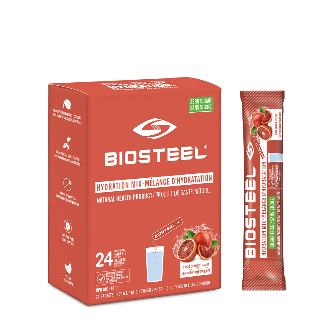 HYDRATION MIX / Blood Orange - 24 Packets – BioSteel