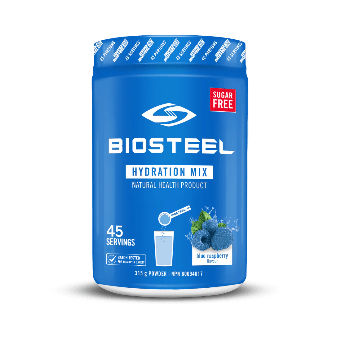HYDRATION MIX | Blue Raspberry - 45 Servings – BioSteel