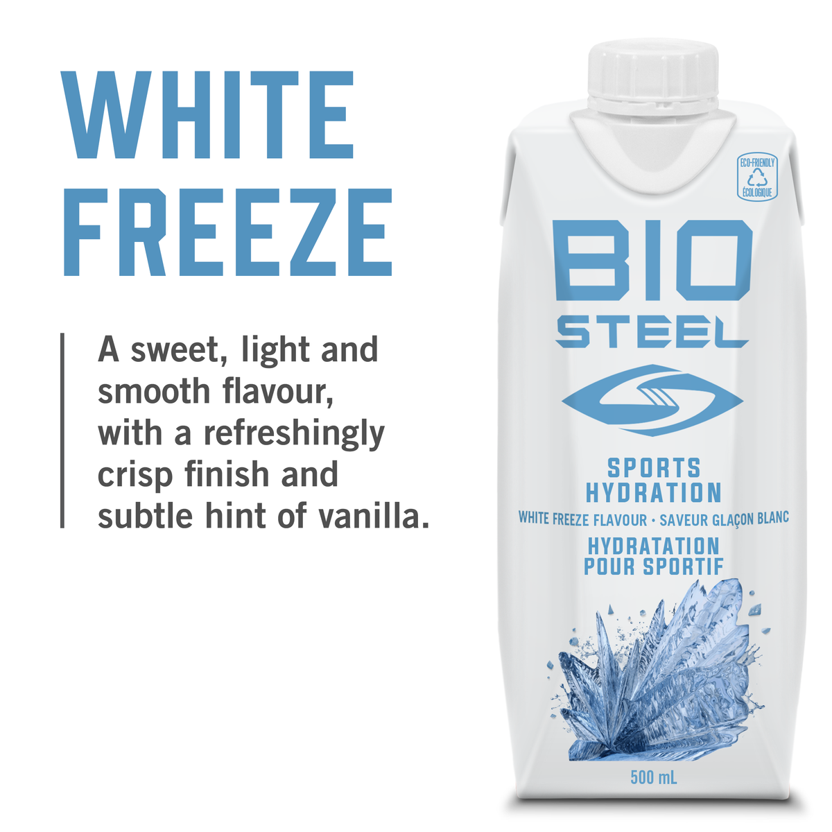 SPORTS DRINK / White Freeze - 12 Pack – BioSteel – Canada