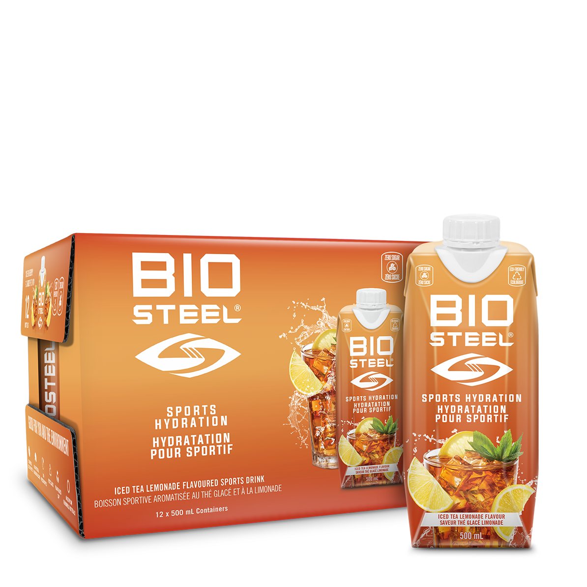 Sports Drink / Iced Tea Lemonade - 12 Pack – BioSteel – Canada