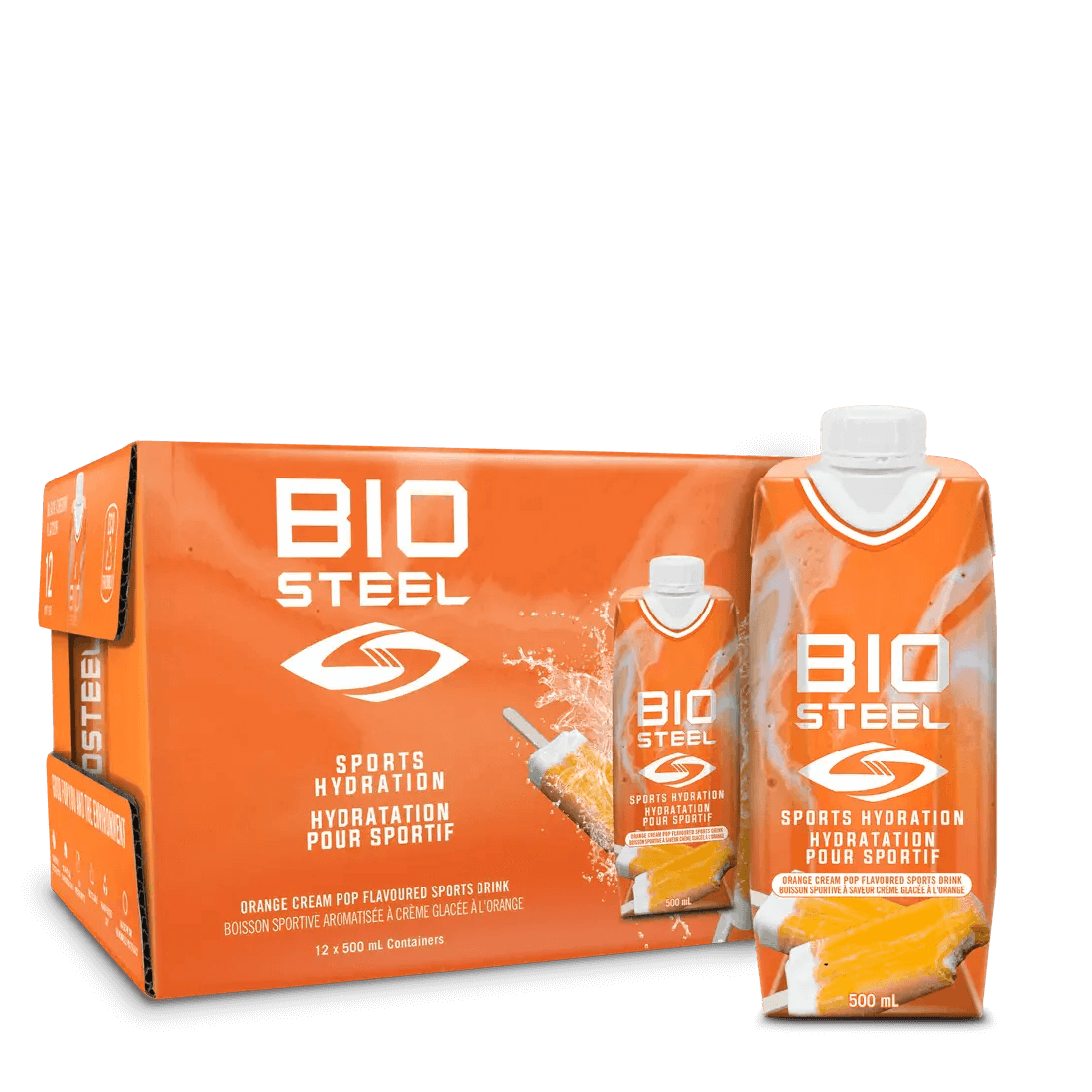 Sports Drink / Orange Cream Pop - 12 Pack – BioSteel