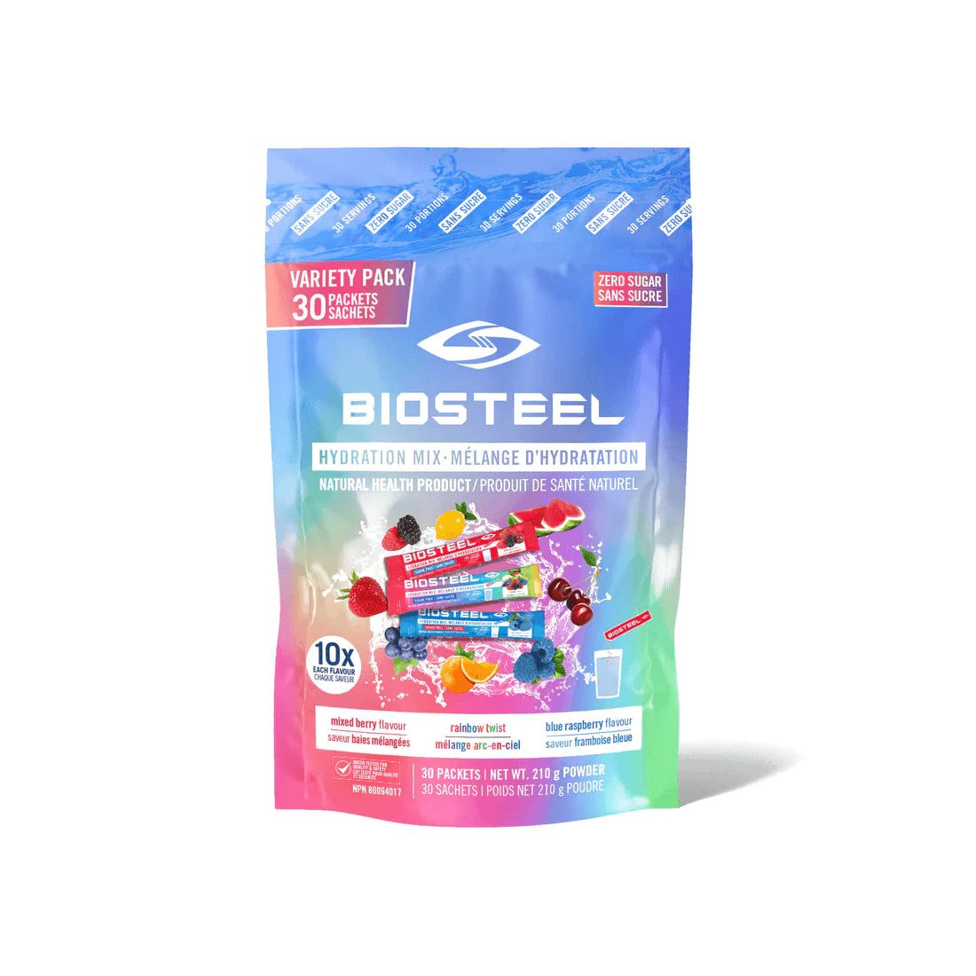 HYDRATION MIX / Variety Pack - 30 Packets – BioSteel