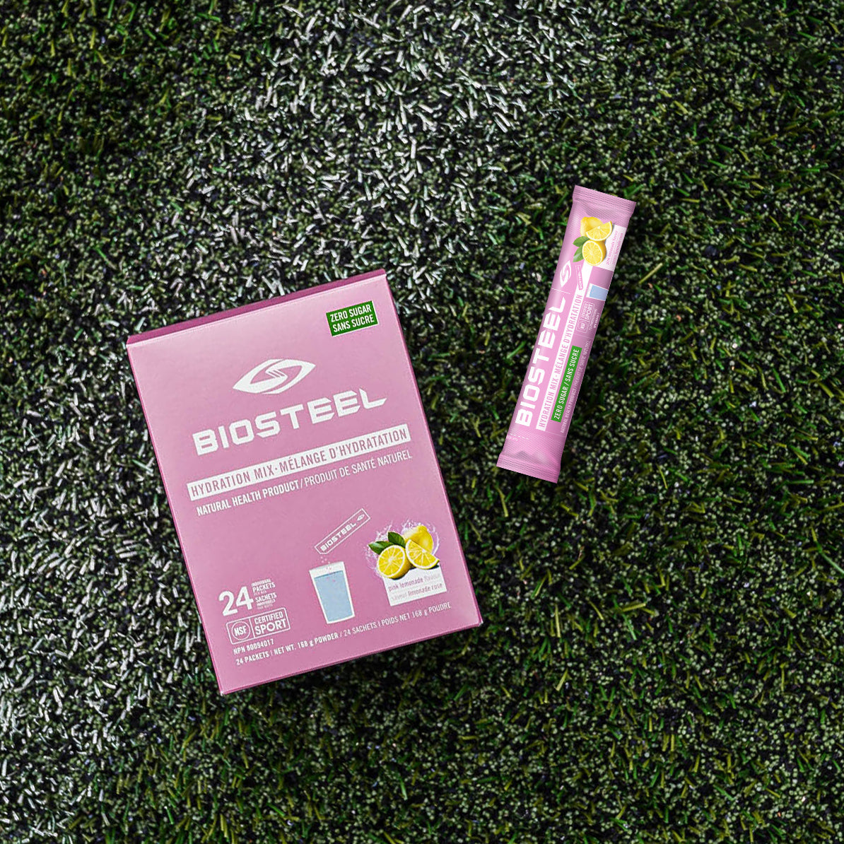 HYDRATION MIX / Pink Lemonade - 24 Serving Packets – BioSteel – Canada
