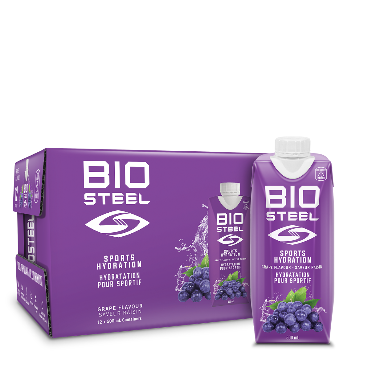 Sports Drink / Grape - 12 Pack – BioSteel – Canada